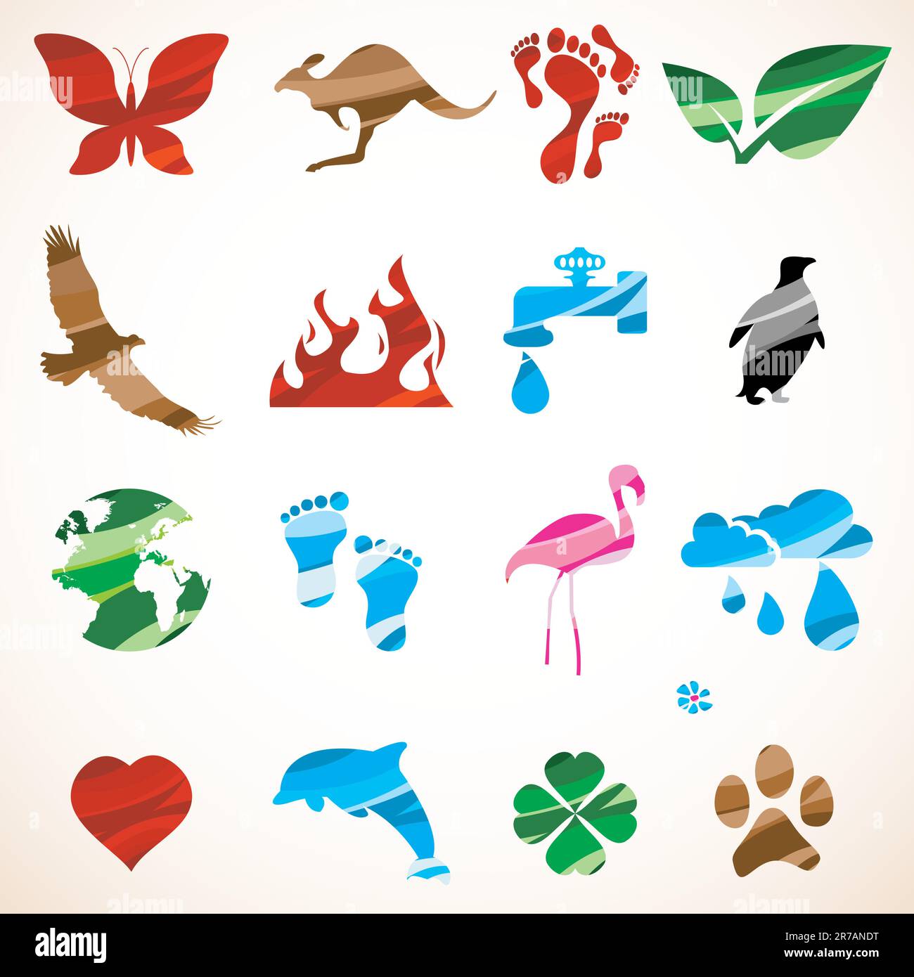 design elements signs and animals Stock Vector Image & Art - Alamy