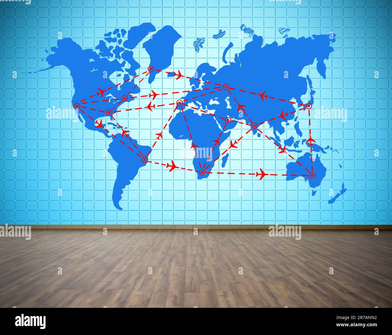 Map screen room hi-res stock photography and images - Alamy