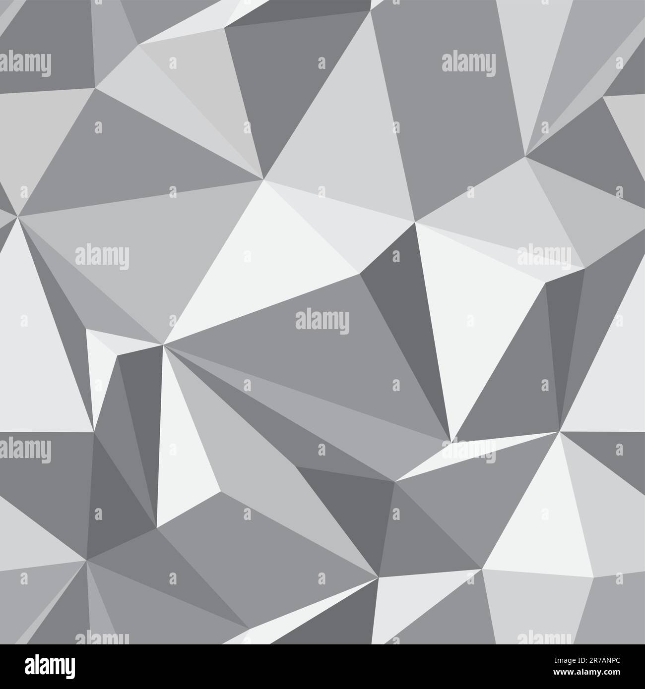 Abstract seamless texture - gray background of the polygons vector eps8 ...
