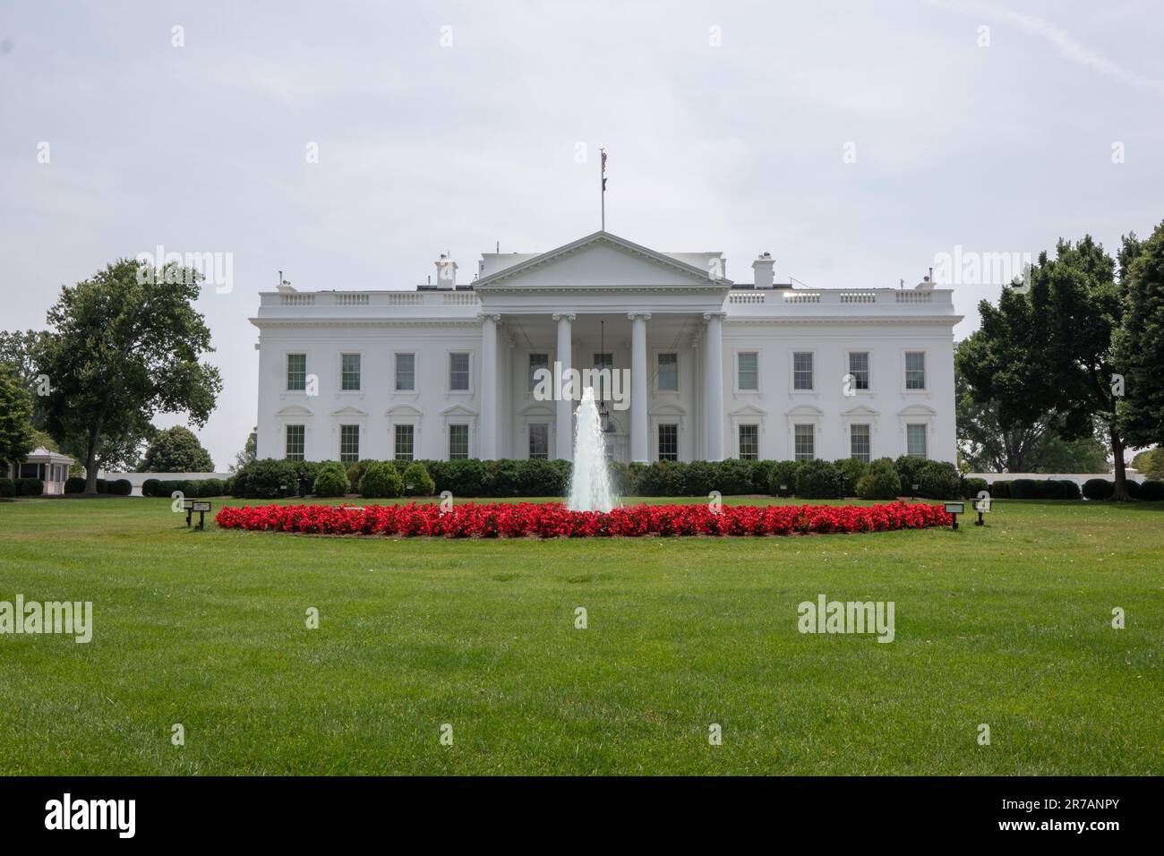 The White House back view, Washington DC, USA. Picture: garyroberts ...
