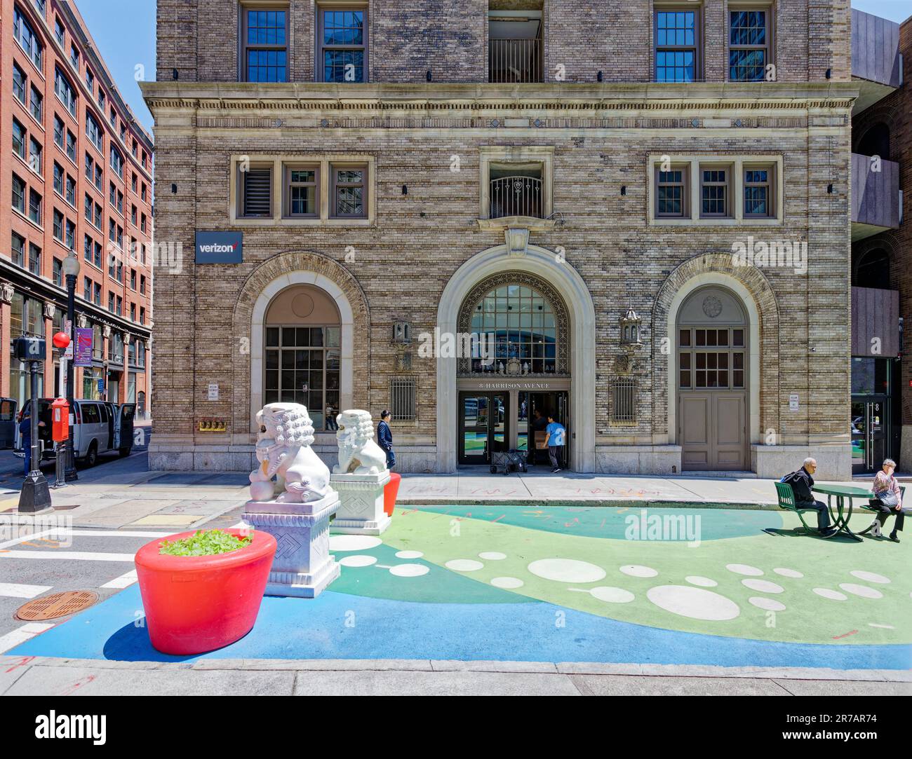 8 Harrison Avenue, in Boston’s Chinatown, now houses hotel Global ...