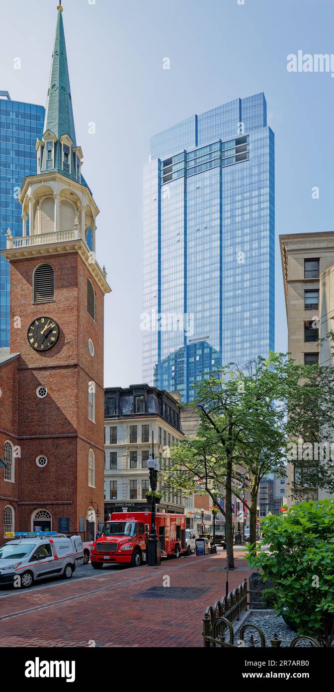 Millennium Tower is a mixed-use skyscraper: Residential tower above a ...