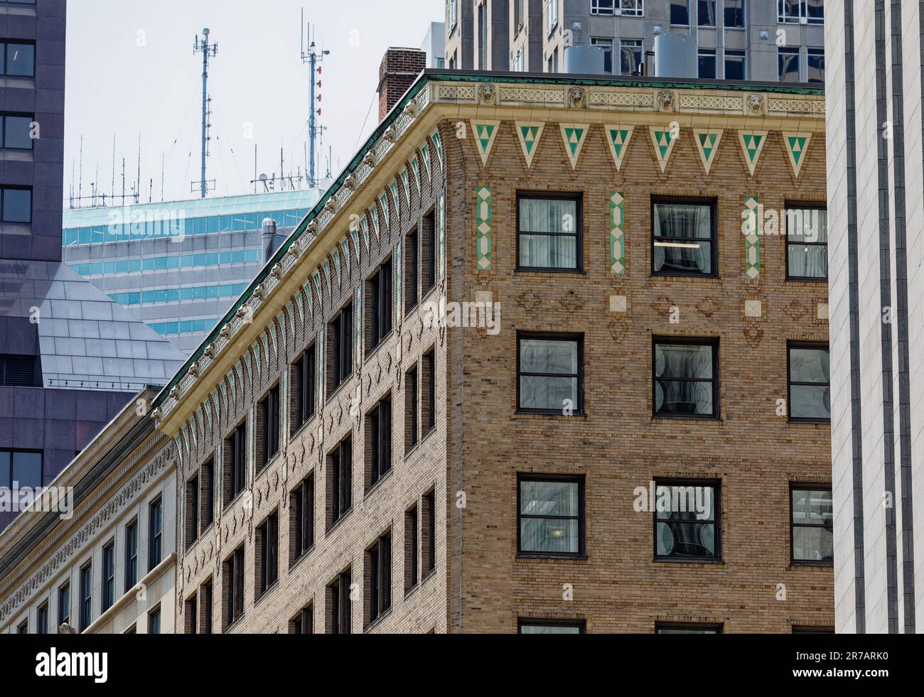 3 Post Office Square, aka Post Office Square Building, is a brick ...