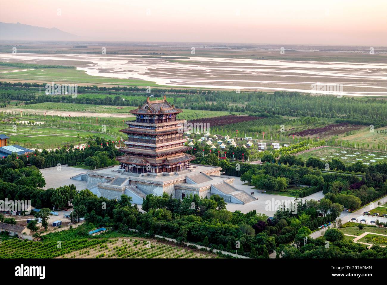 YUNCHENG, CHINA - JUNE 9, 2023 - Photo taken on June 9, 2023 shows the ...
