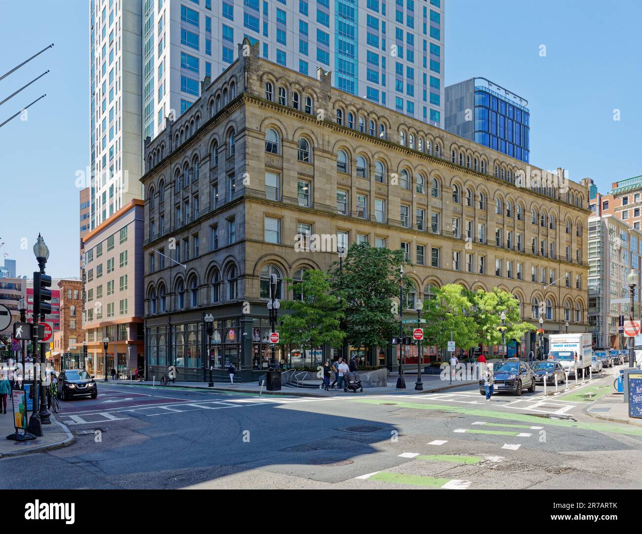 China Trade Center, originally Boylston Building, an early steel frame ...