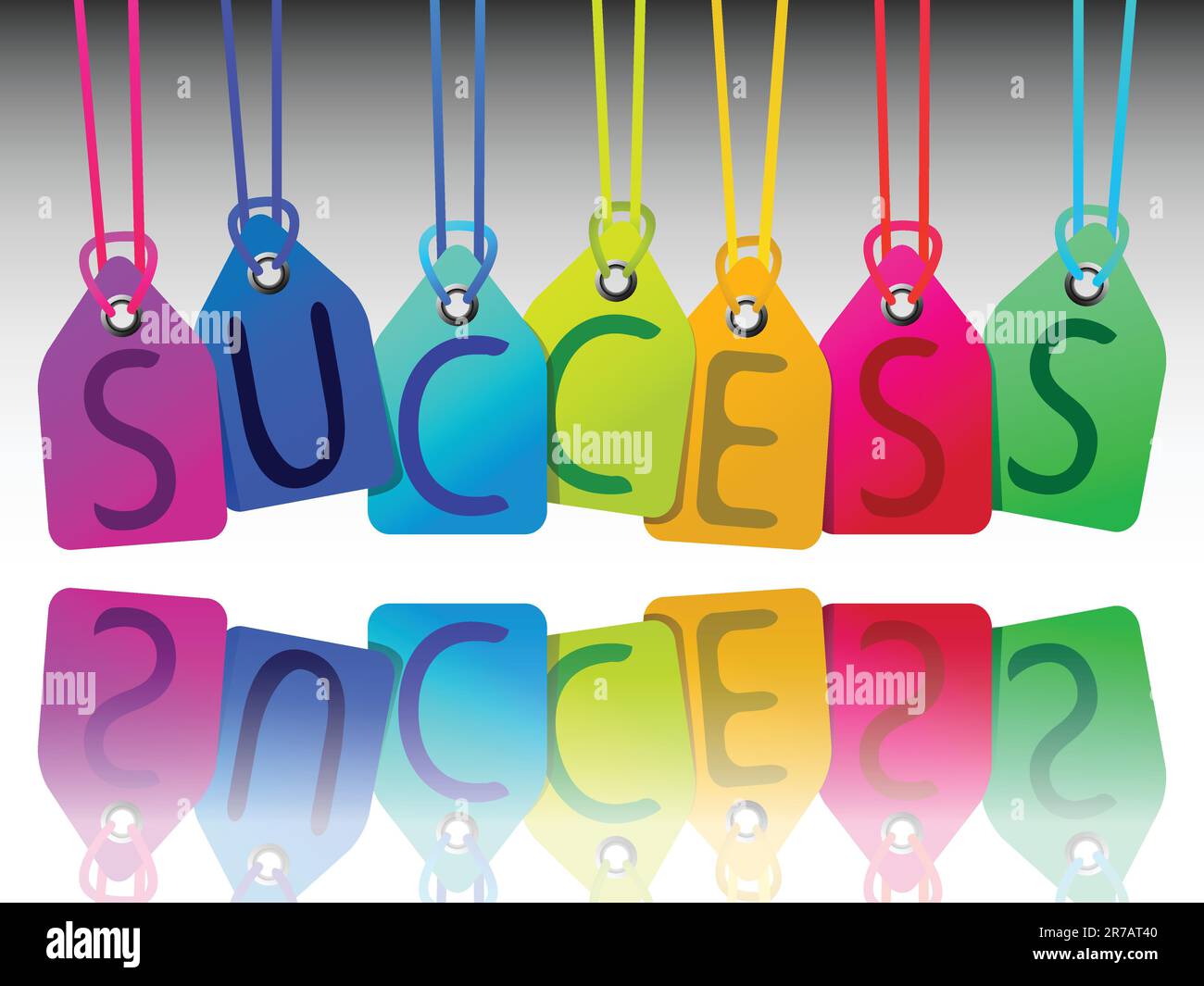 success tags, abstract vector art illustration Stock Vector Image & Art ...