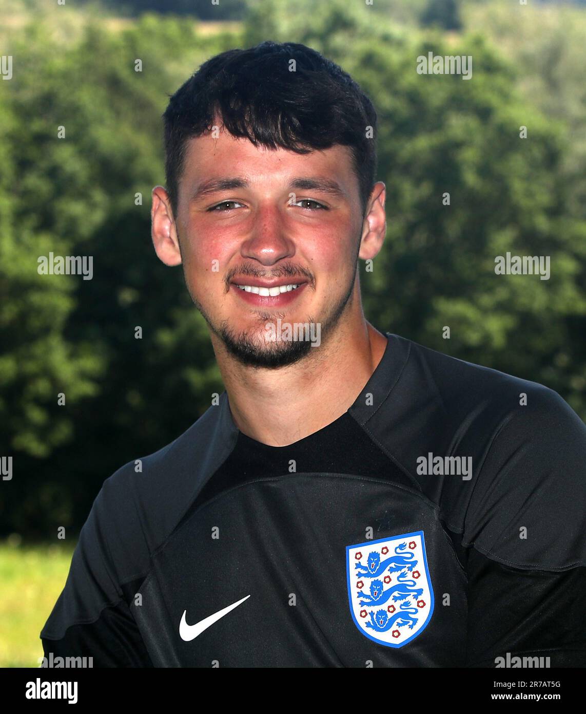 England goalkeeper James Trafford during a squad announcement and media ...