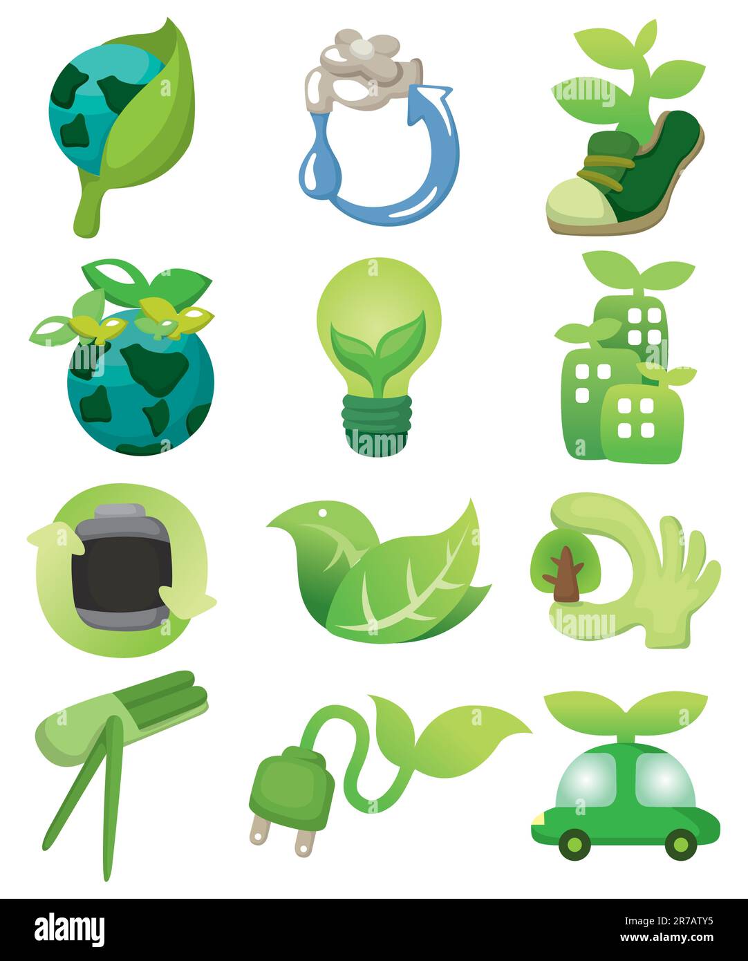Illustration cute cartoon doodle recycle Cut Out Stock Images ...