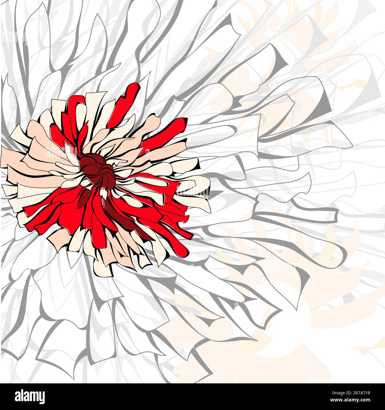 Original background with flower Stock Vector Image & Art - Alamy