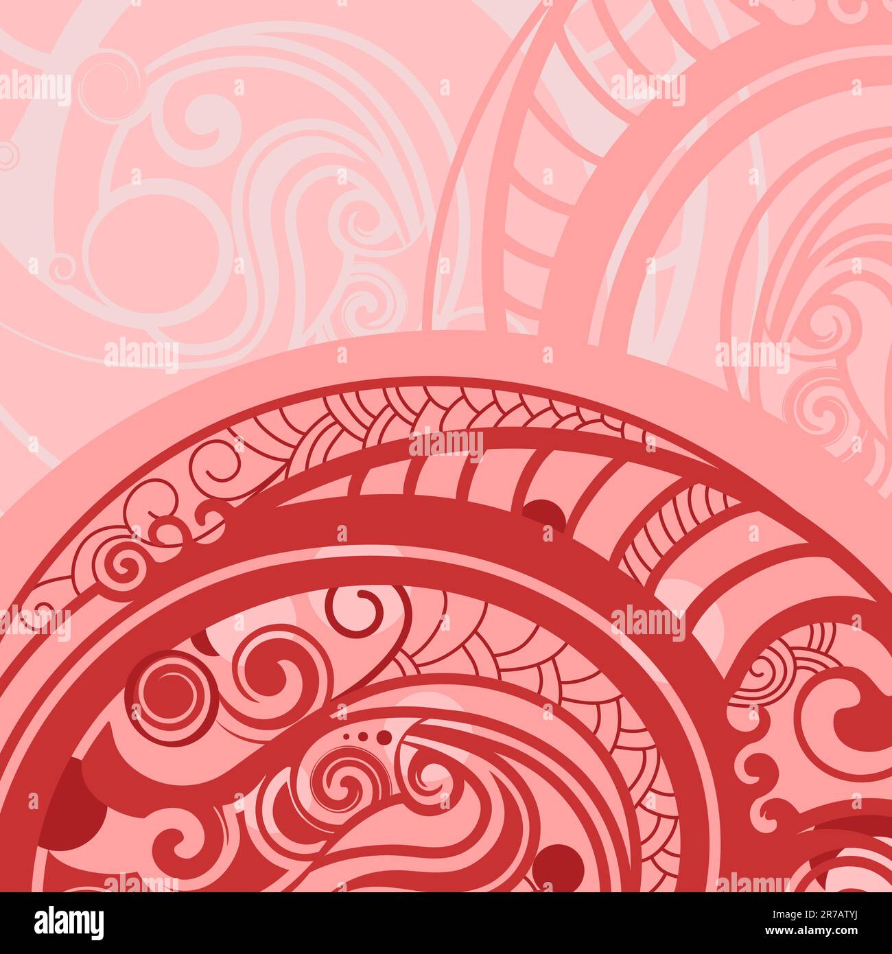 vector abstract background in red Stock Vector Image & Art - Alamy