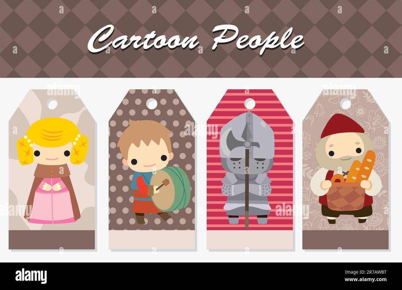 Medieval women Stock Vector Images - Alamy