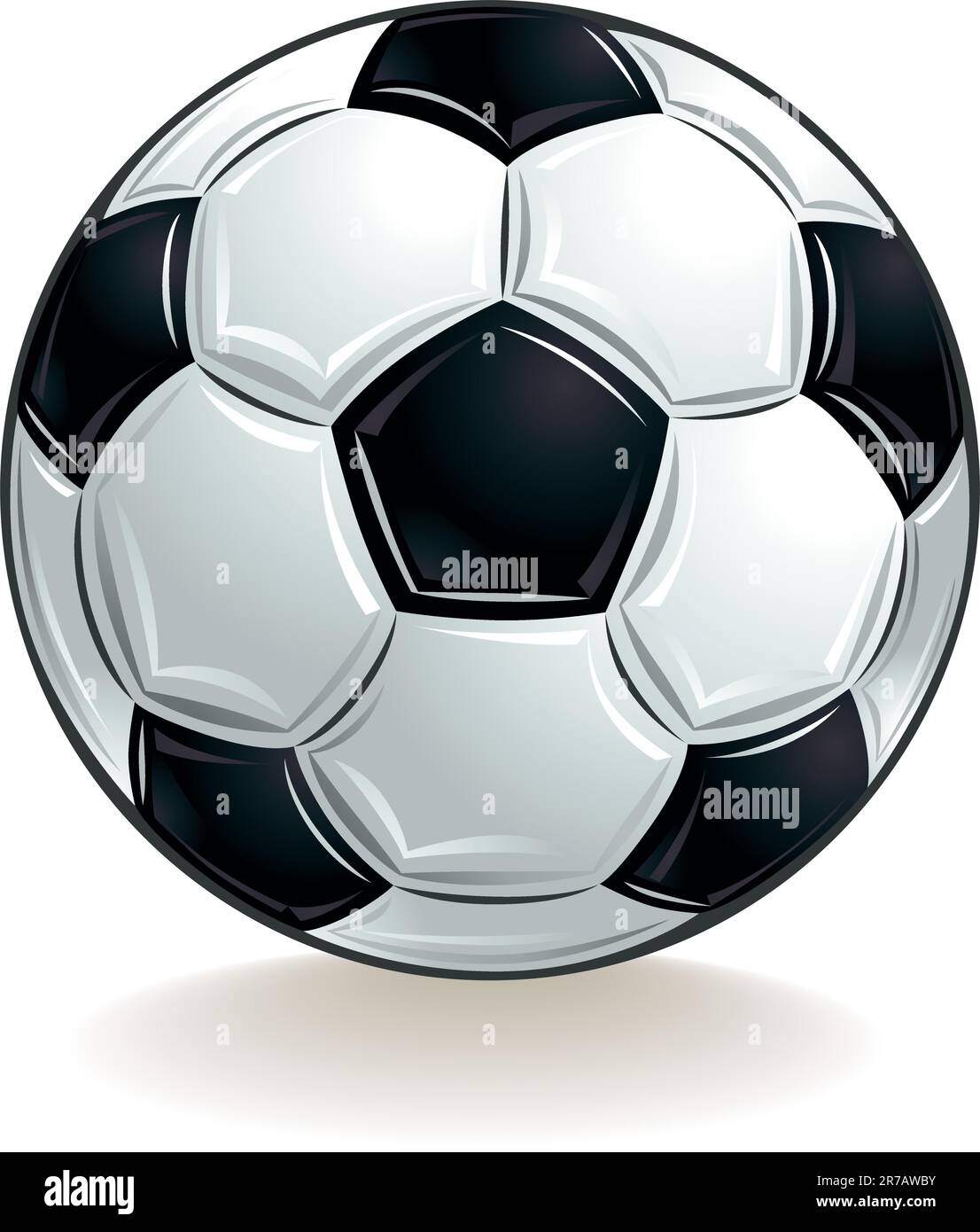 Close soccer ball Stock Vector Images - Alamy