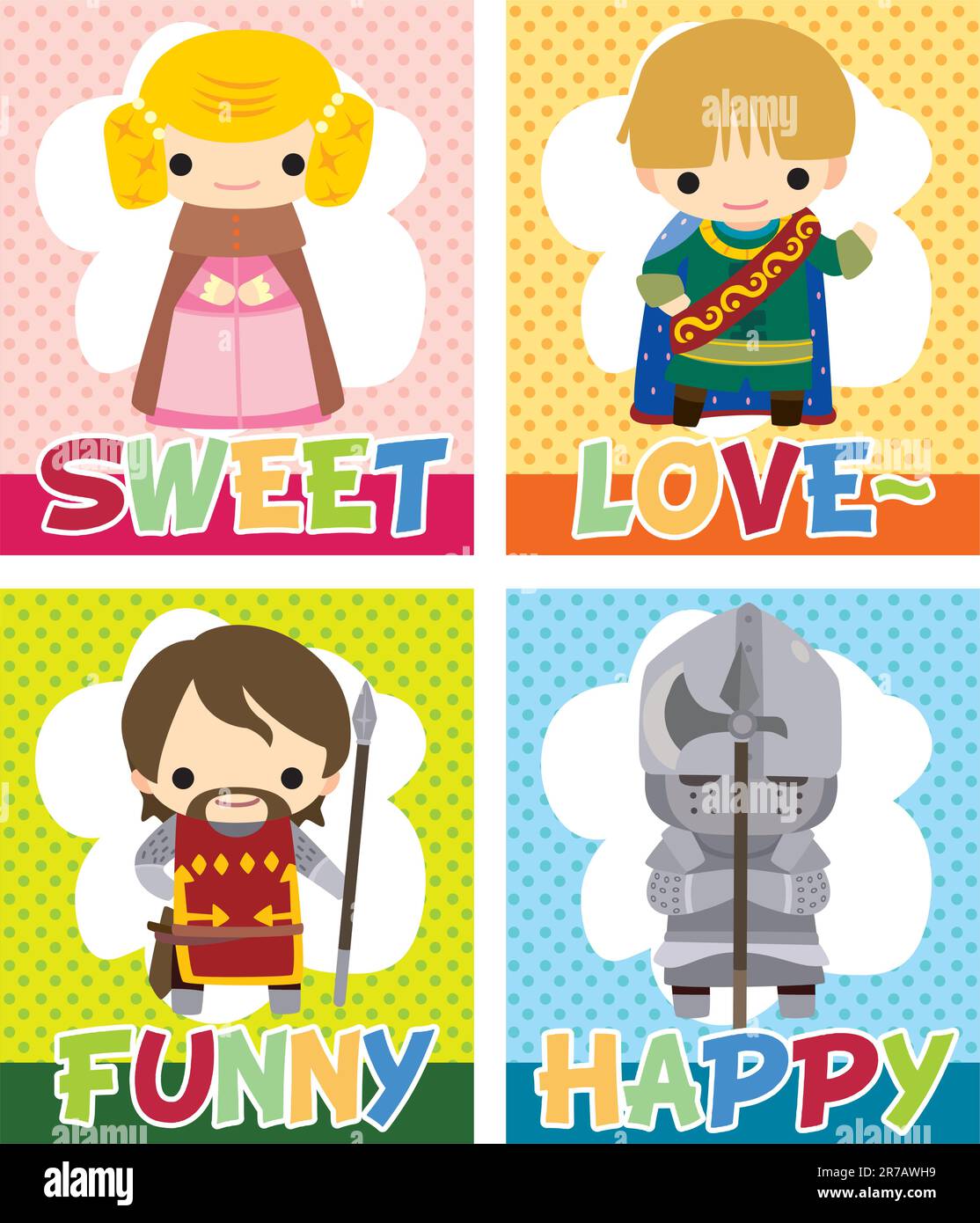 Medieval women Stock Vector Images - Alamy