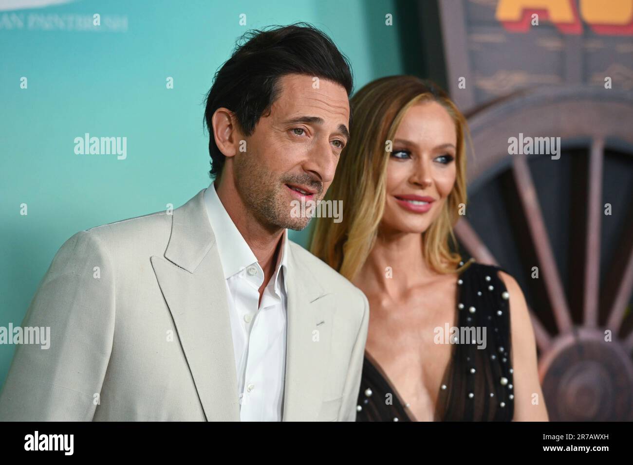 Photo by: NDZ/STAR MAX/IPx 2023 6/13/23 Adrien Brody and Georgina ...