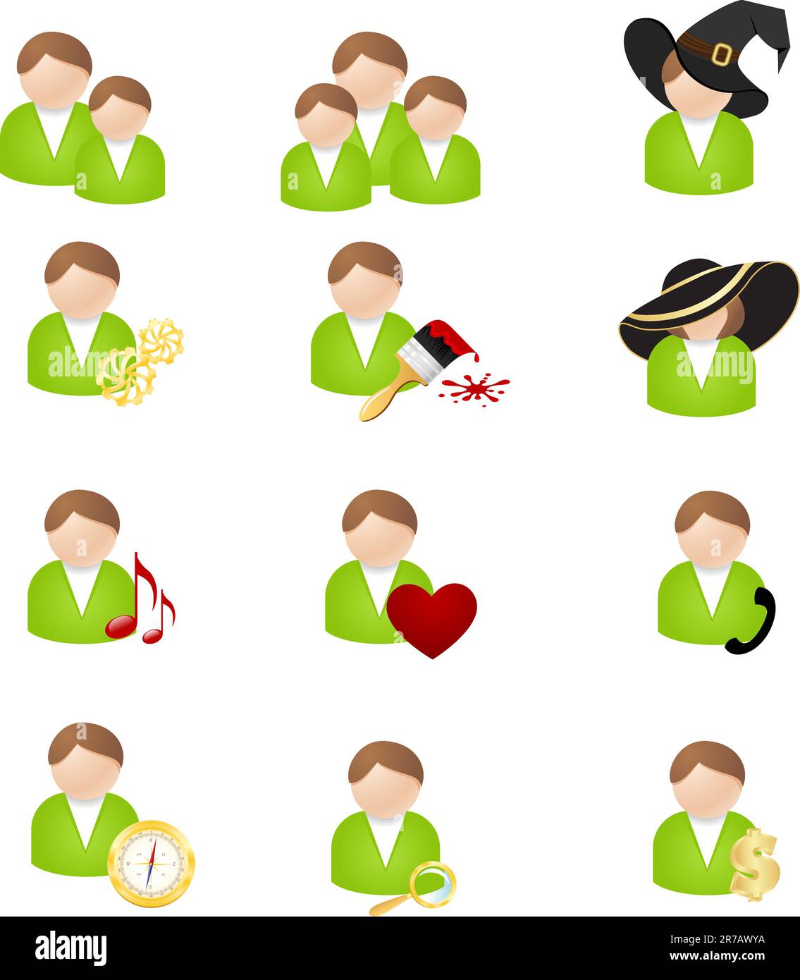 Man girl form Cut Out Stock Images & Pictures - Alamy