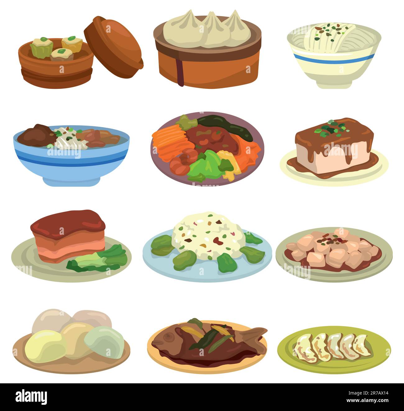 Food icon for menus Cut Out Stock Images & Pictures - Alamy