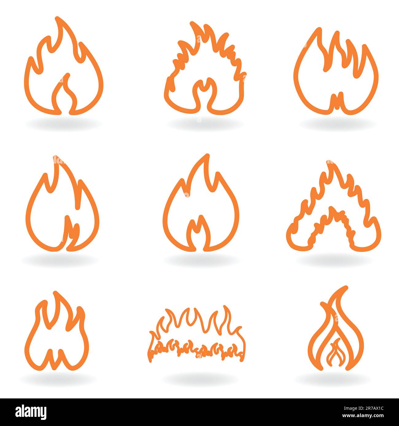 Fire alert Cut Out Stock Images & Pictures - Alamy