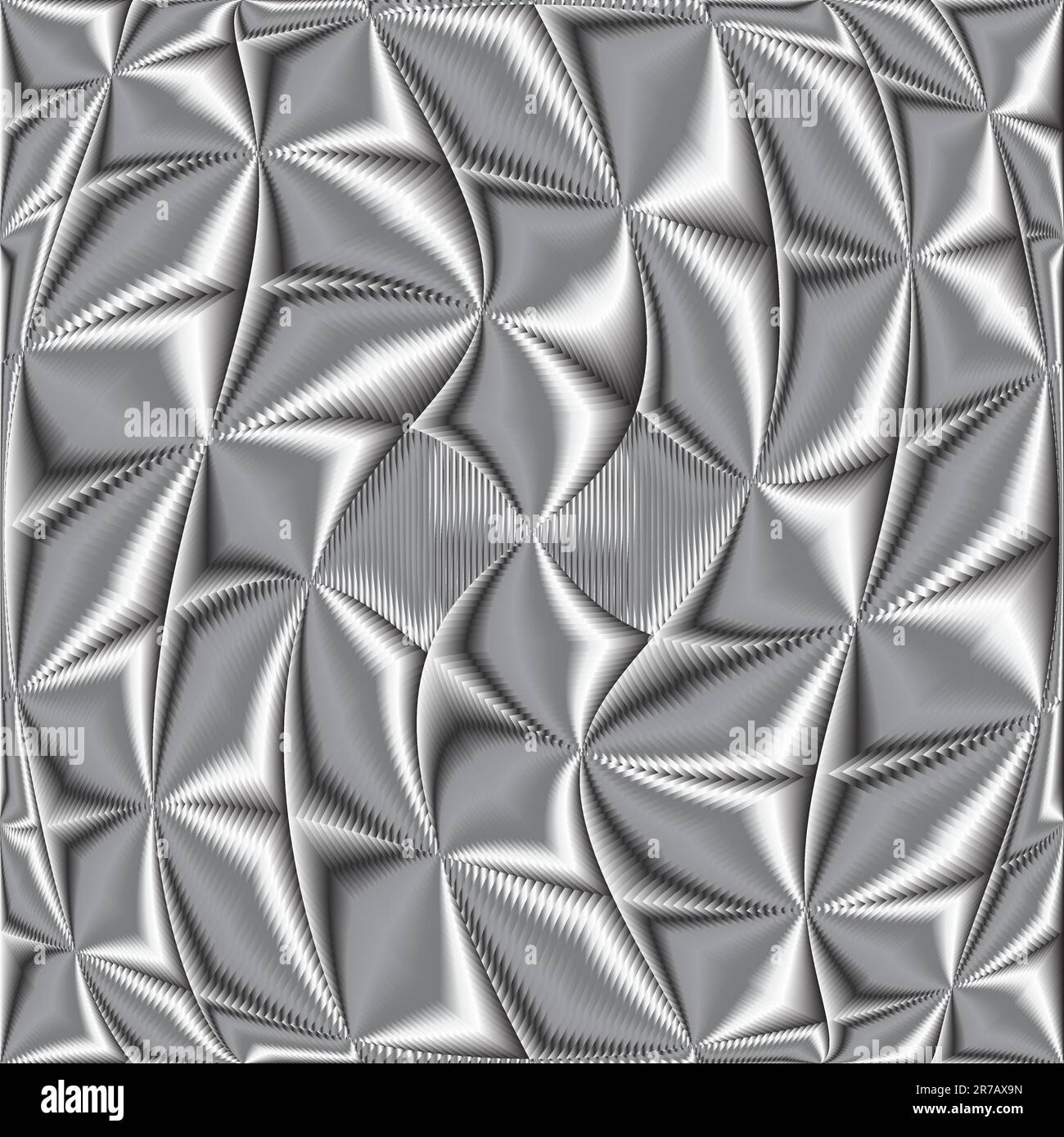 twisted metallic texture, vector art illustration Stock Vector Image ...