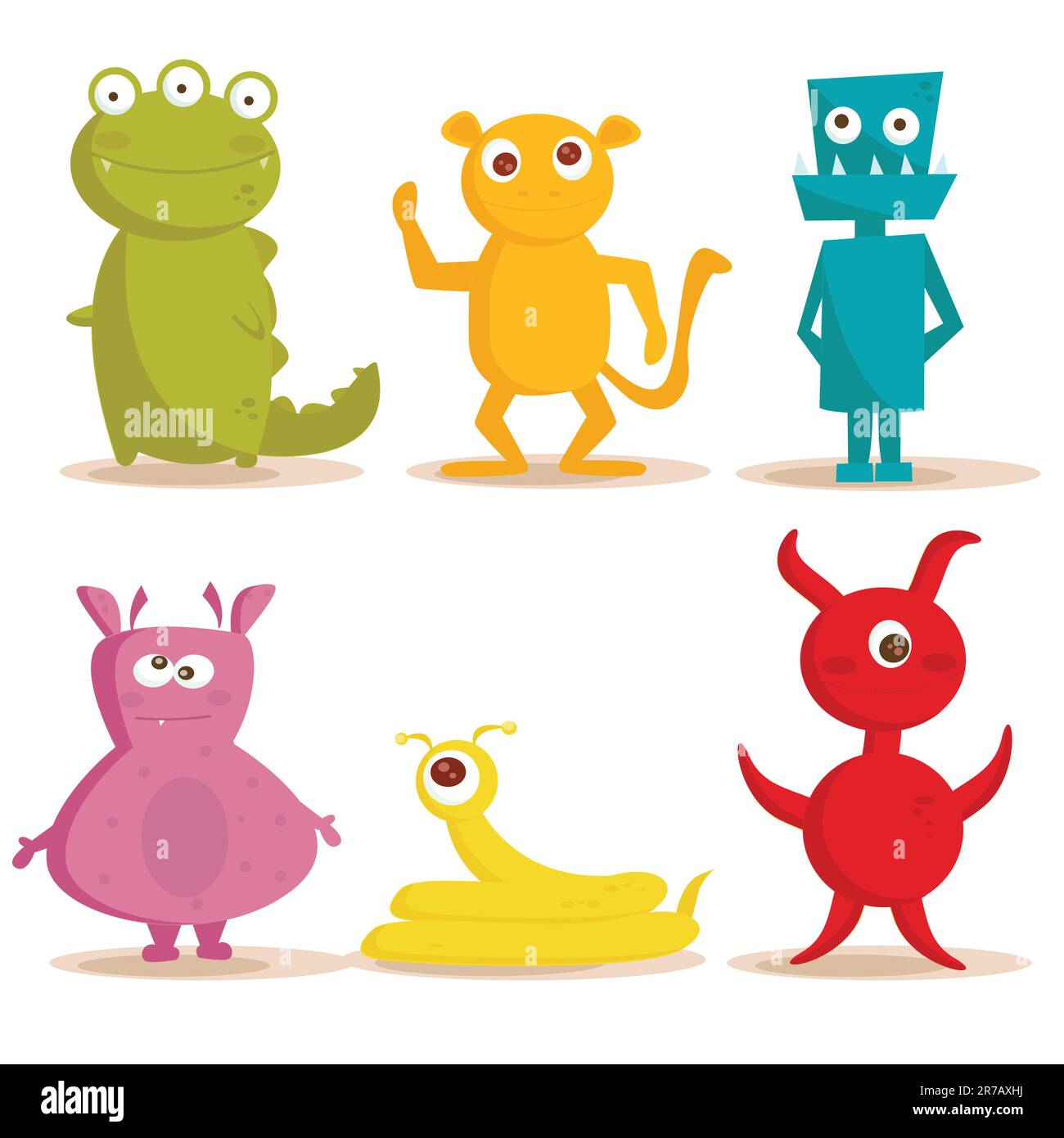 Cute monsters , vector illustration Stock Vector Image & Art - Alamy Cute monsters , vector illustration Stock Vector Image & Art - Alamy