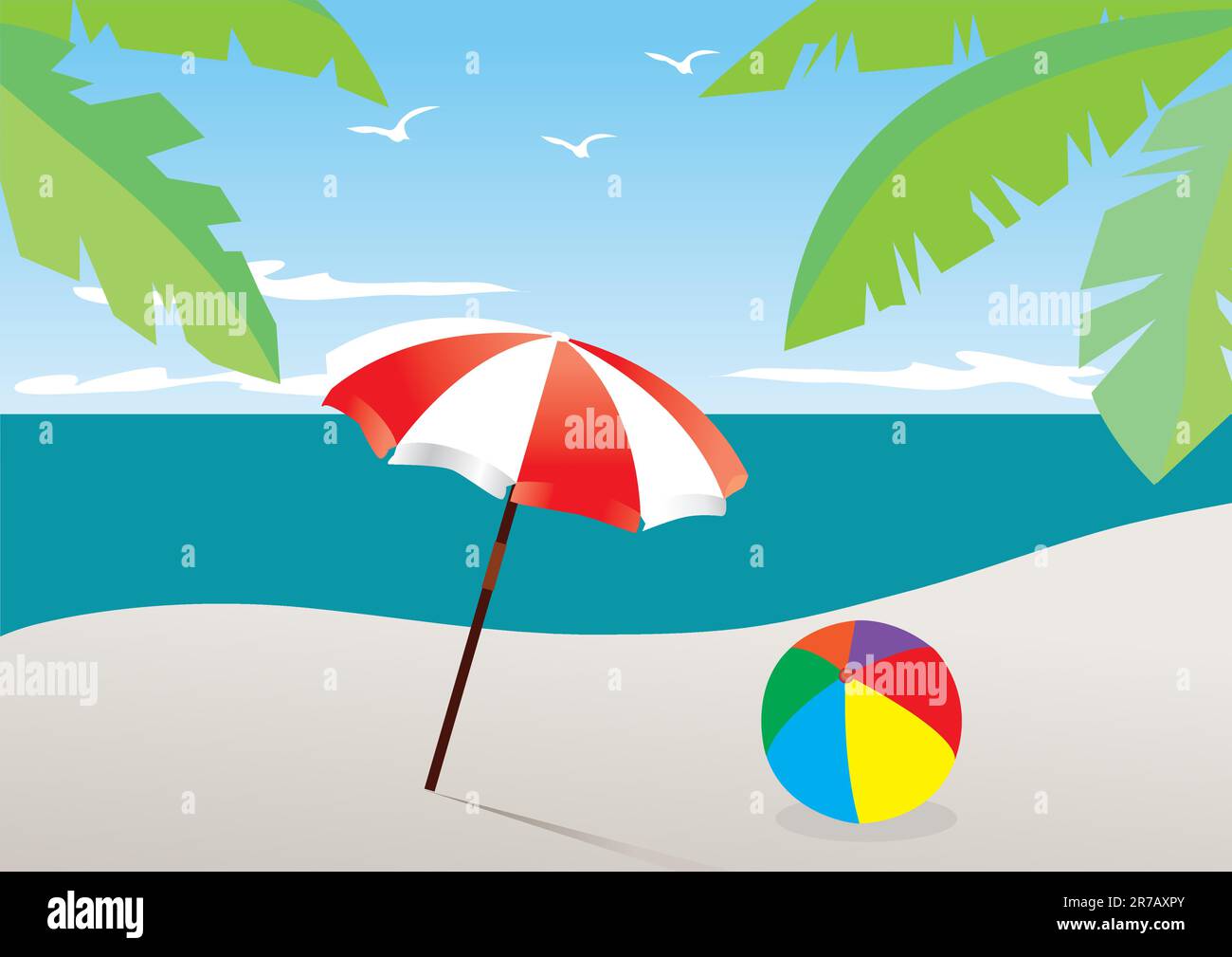 Yellow umbrella wind Stock Vector Images - Alamy