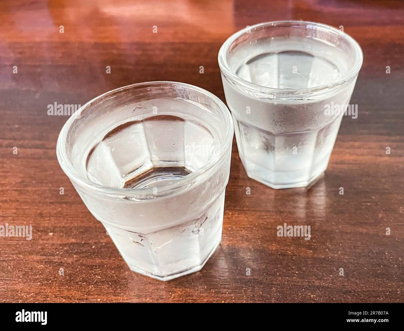Poland, Warsaw, Old town, glasses of vodka Stock Photo - Alamy