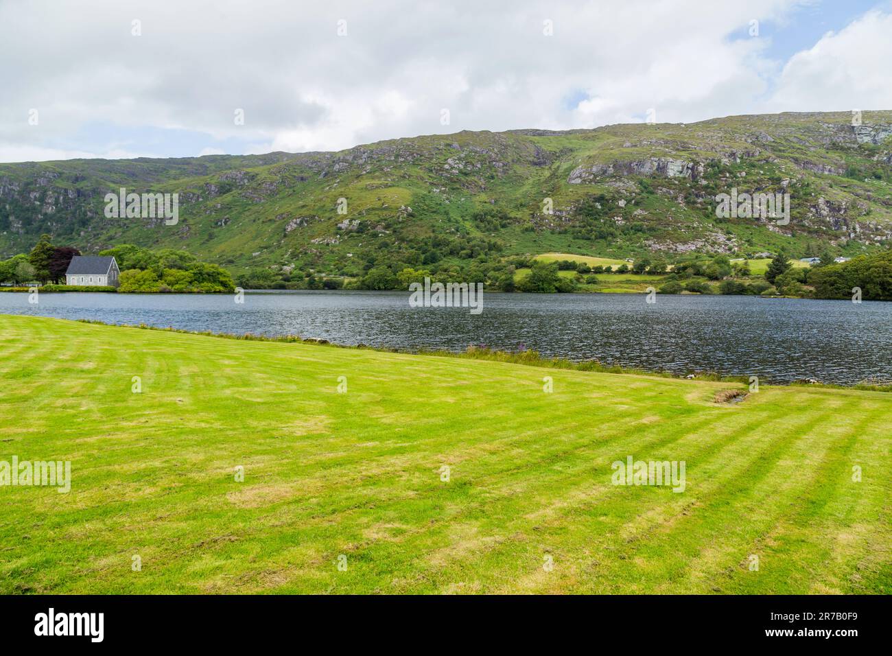 St. Finbarr oratory Church, Gougane Barra, cork West Ireland Stock ...