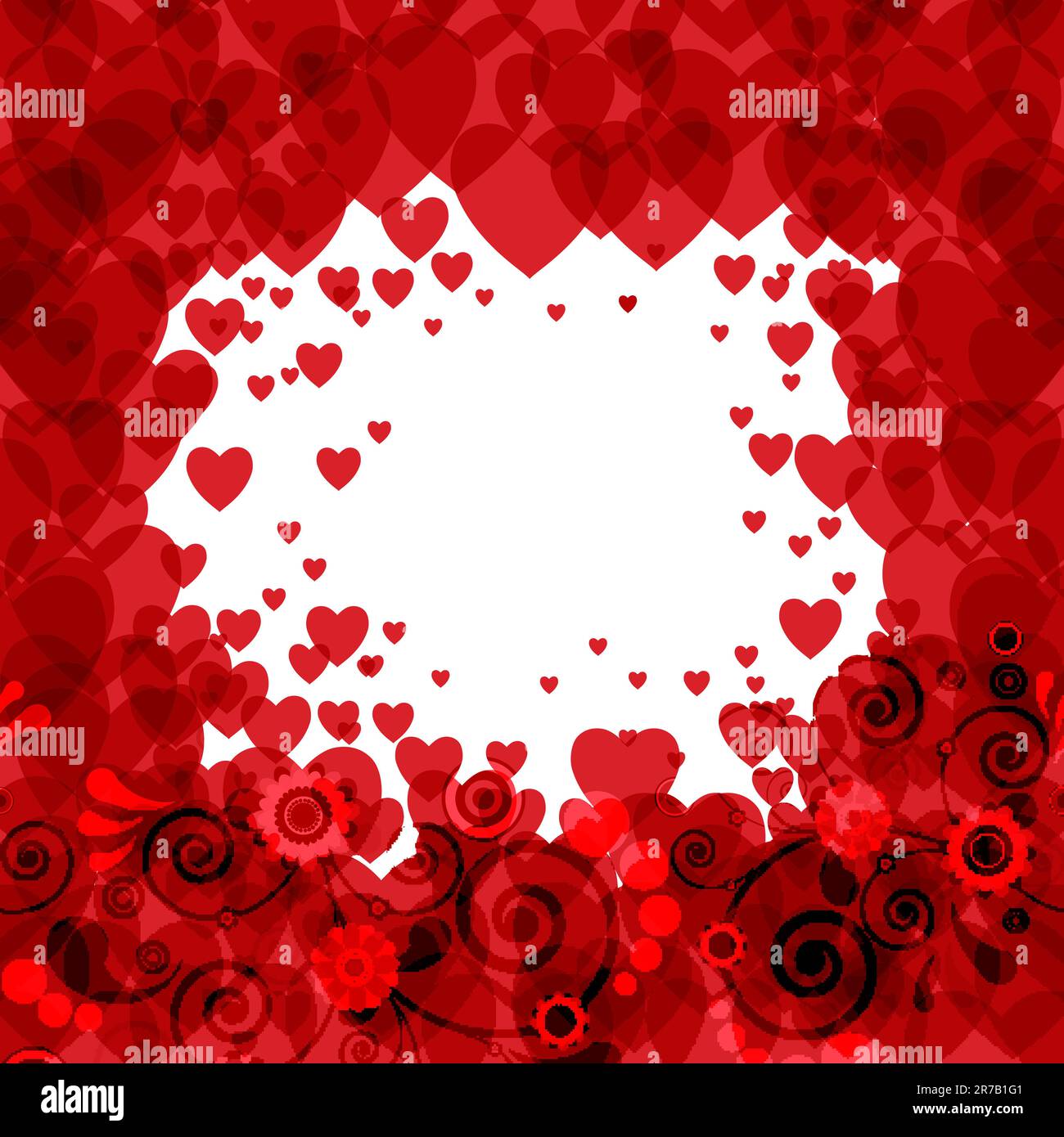 Vector heart background Stock Vector Image & Art - Alamy