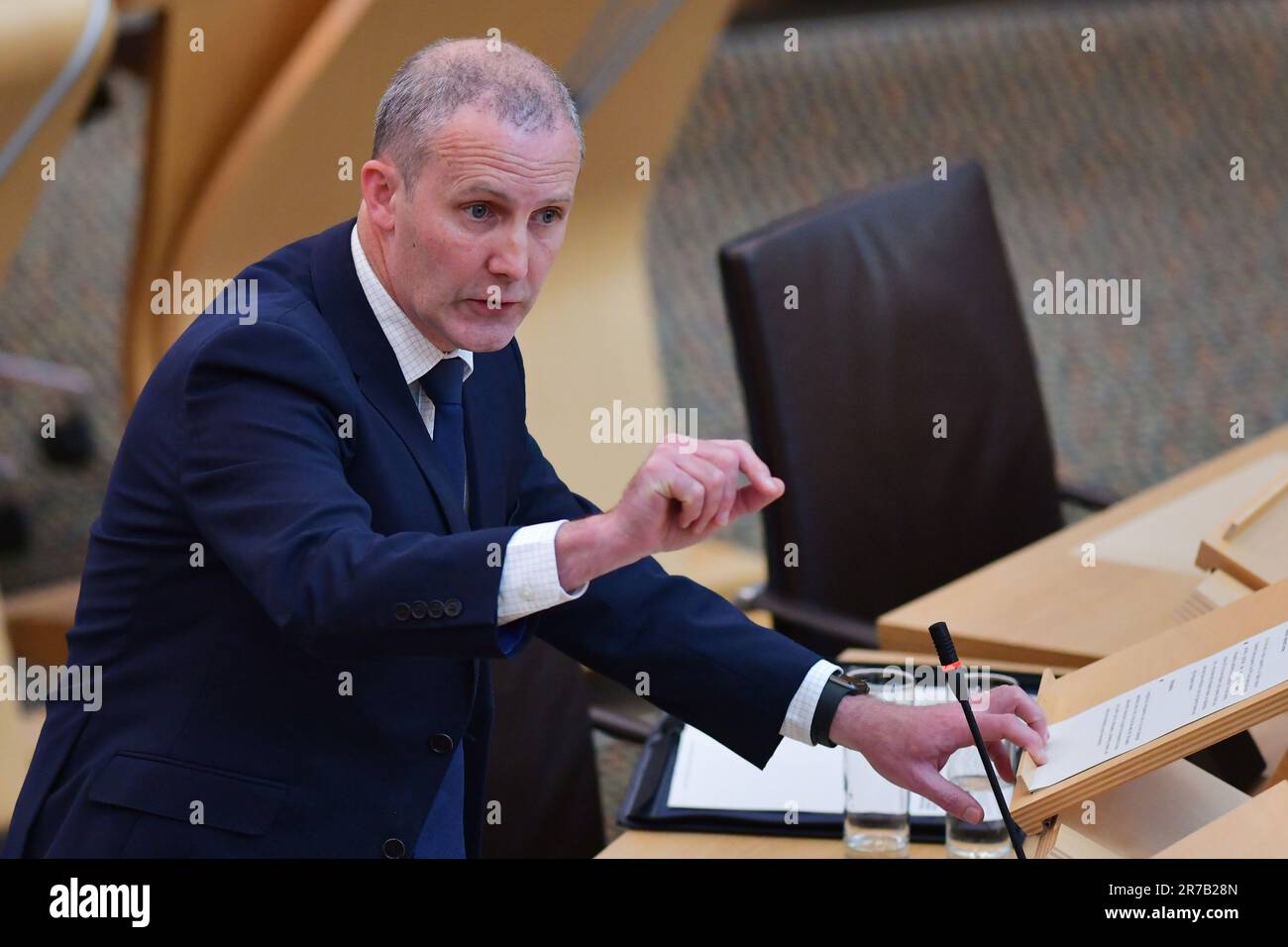 Edinburgh Scotland, UK 14 June 2023. Michael Matheson MSP at the ...