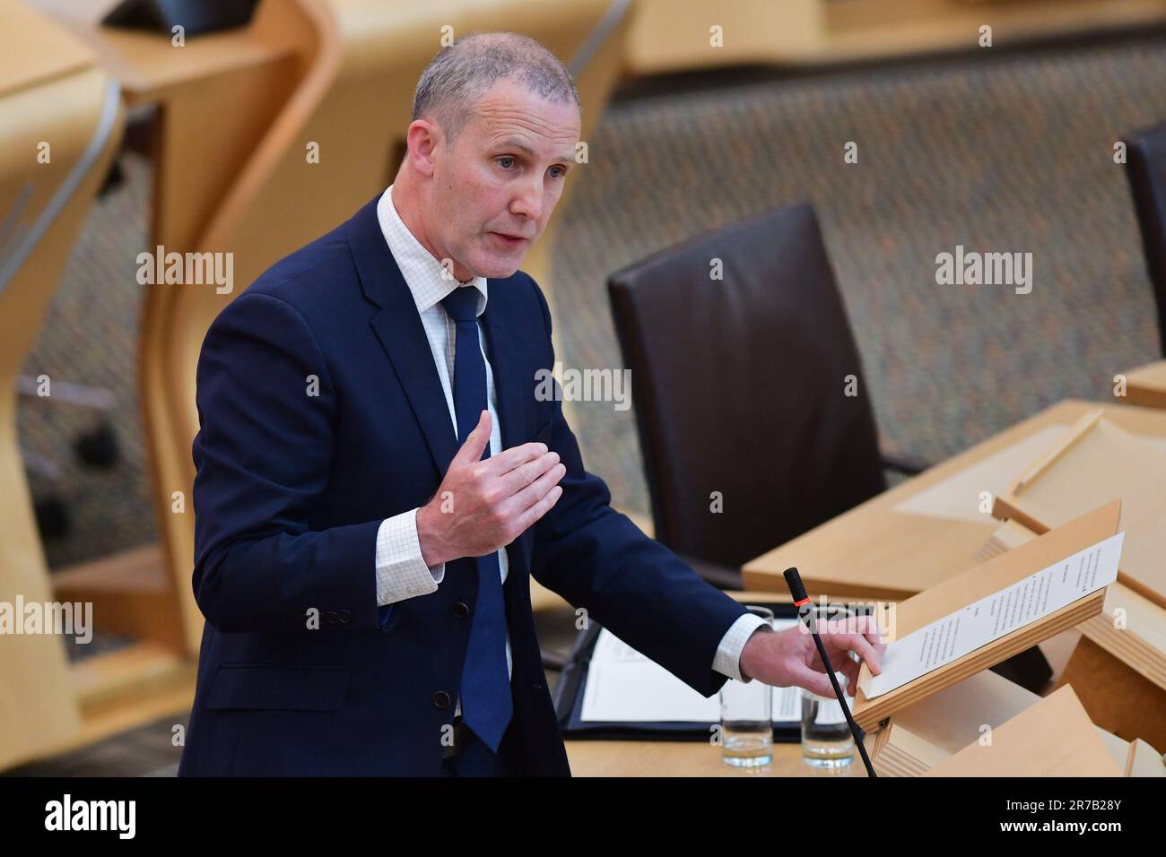 Edinburgh Scotland, UK 14 June 2023. Michael Matheson MSP at the ...