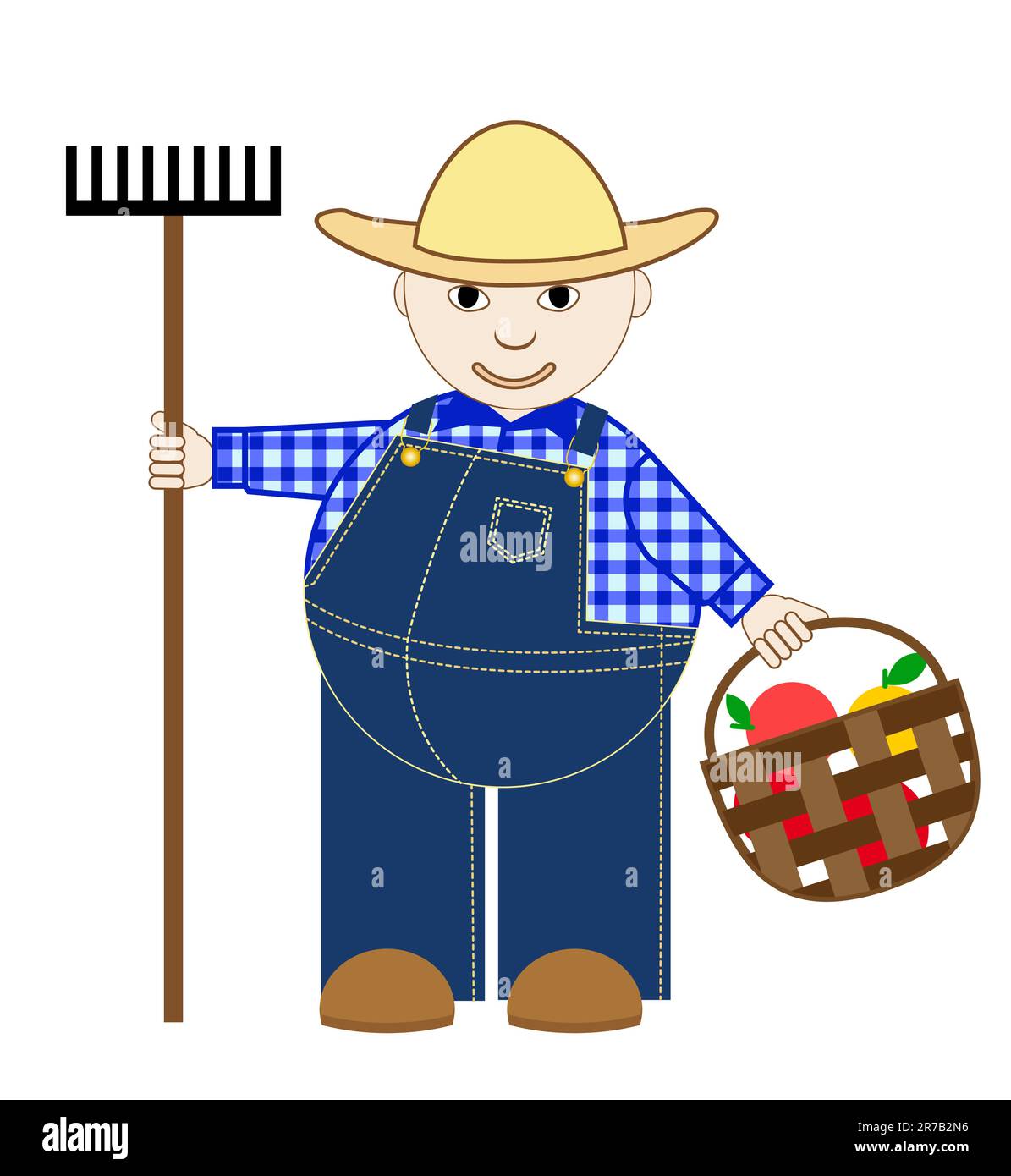 Cartoon gardener hi-res stock photography and images - Alamy