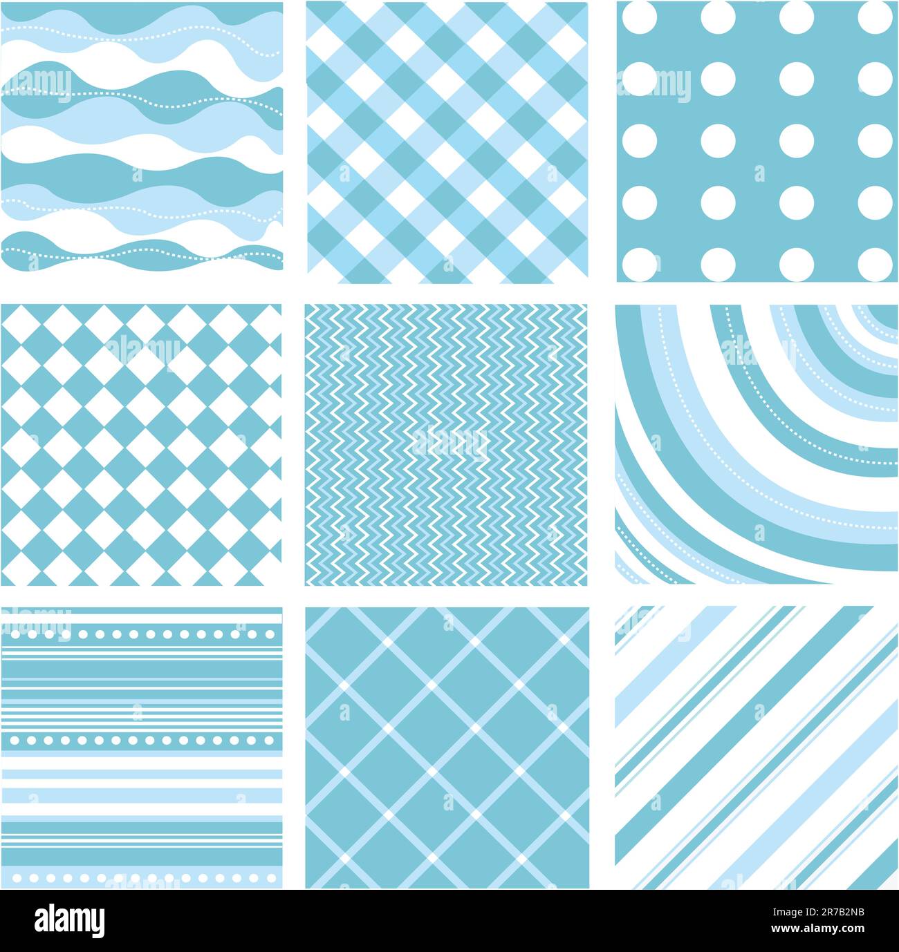 seamless blue patterns with fabric texture Stock Vector Image & Art - Alamy