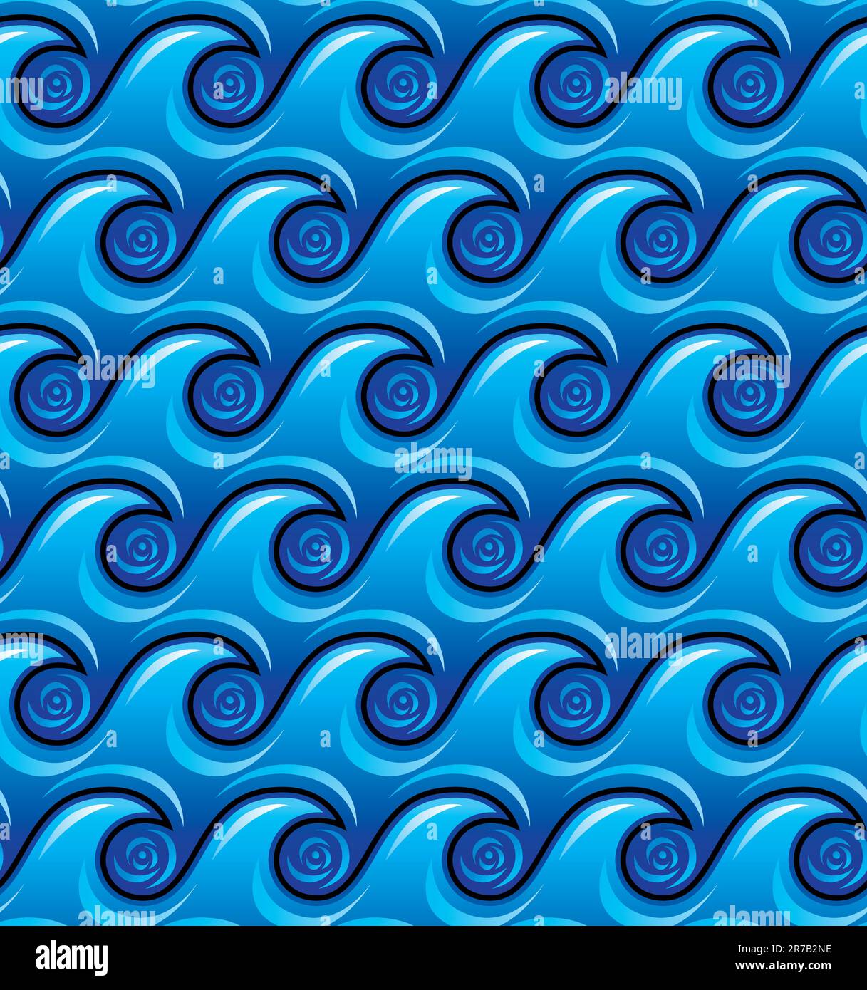 Curly surface Stock Vector Images - Alamy