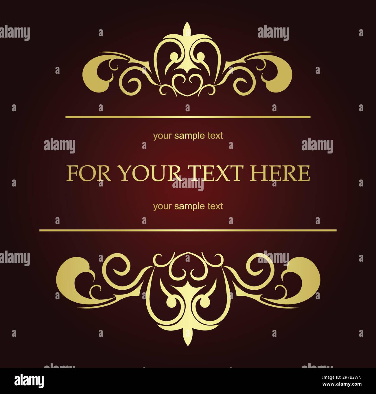 Vintage template. Vector Stock Vector Image & Art - Alamy
