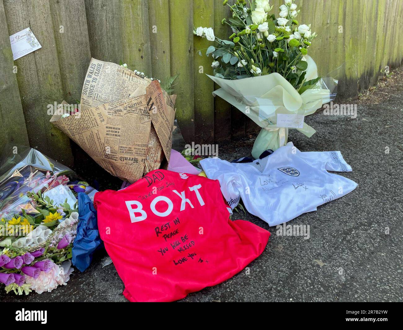 Ian coates nottingham tributes hi-res stock photography and images - Alamy