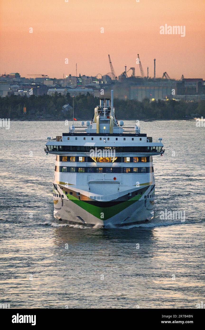 MyStar is an LNG-powered ferry operated by the Estonia ferry company ...