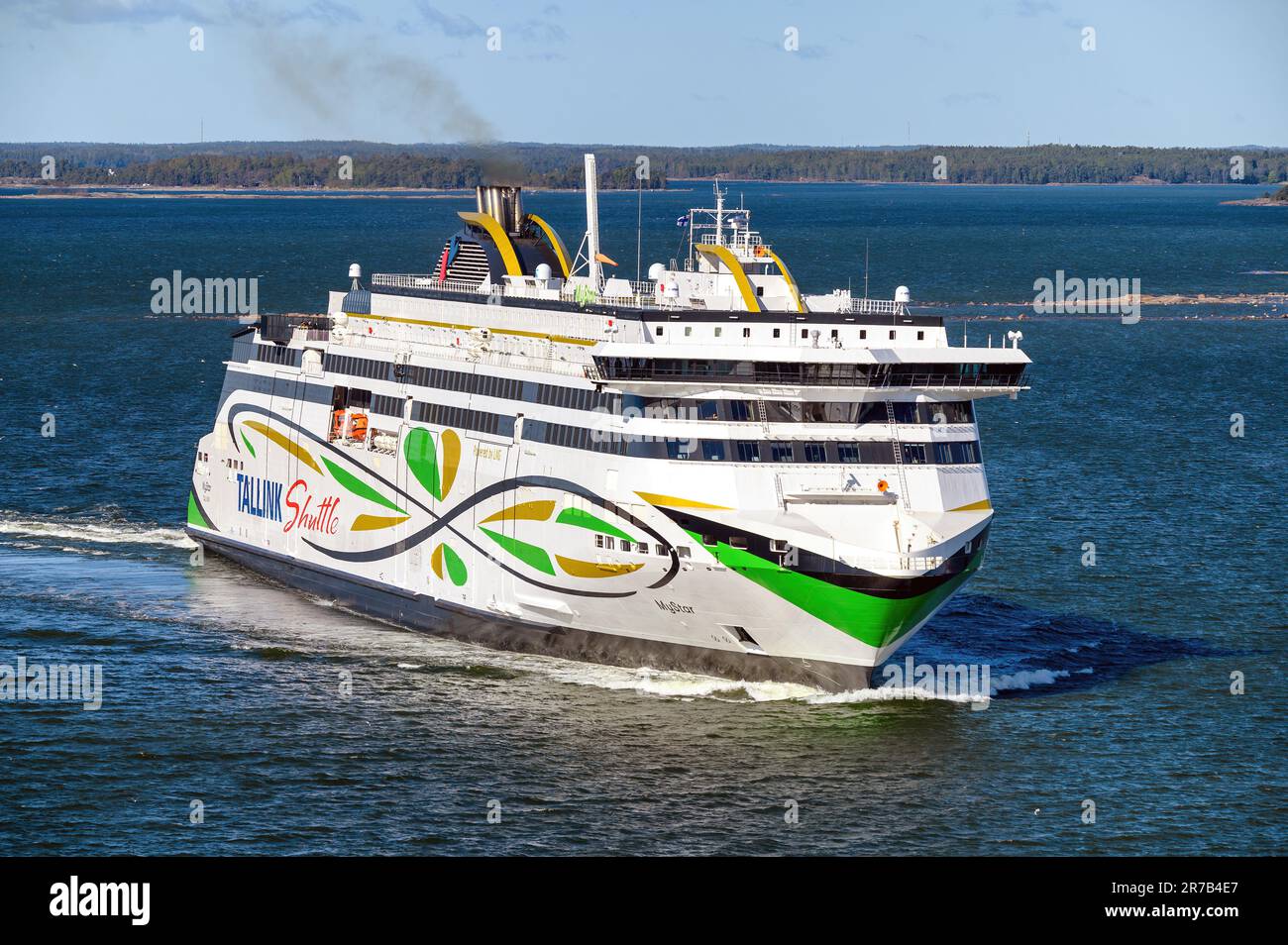 MyStar is an LNG-powered ferry operated by the Estonia ferry company ...