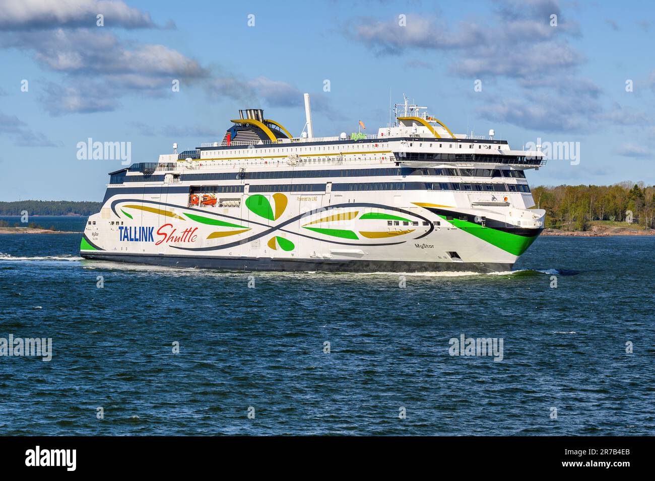 MyStar is an LNG-powered ferry operated by the Estonia ferry company ...