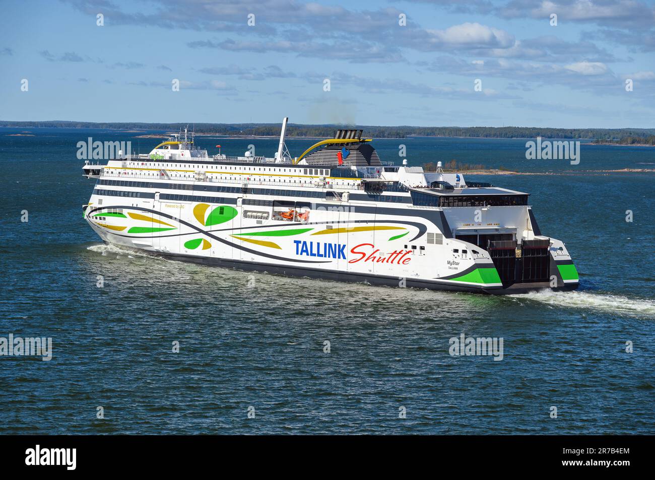 MyStar is an LNG-powered ferry operated by the Estonia ferry company ...