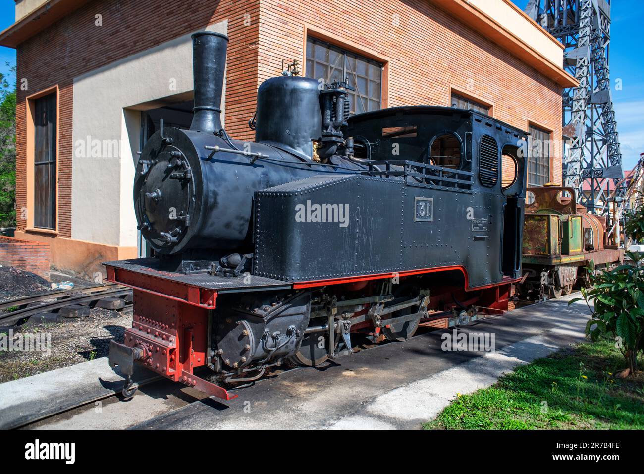 Steam train, Utrillas mining train and Utrillas Mining and Railway ...