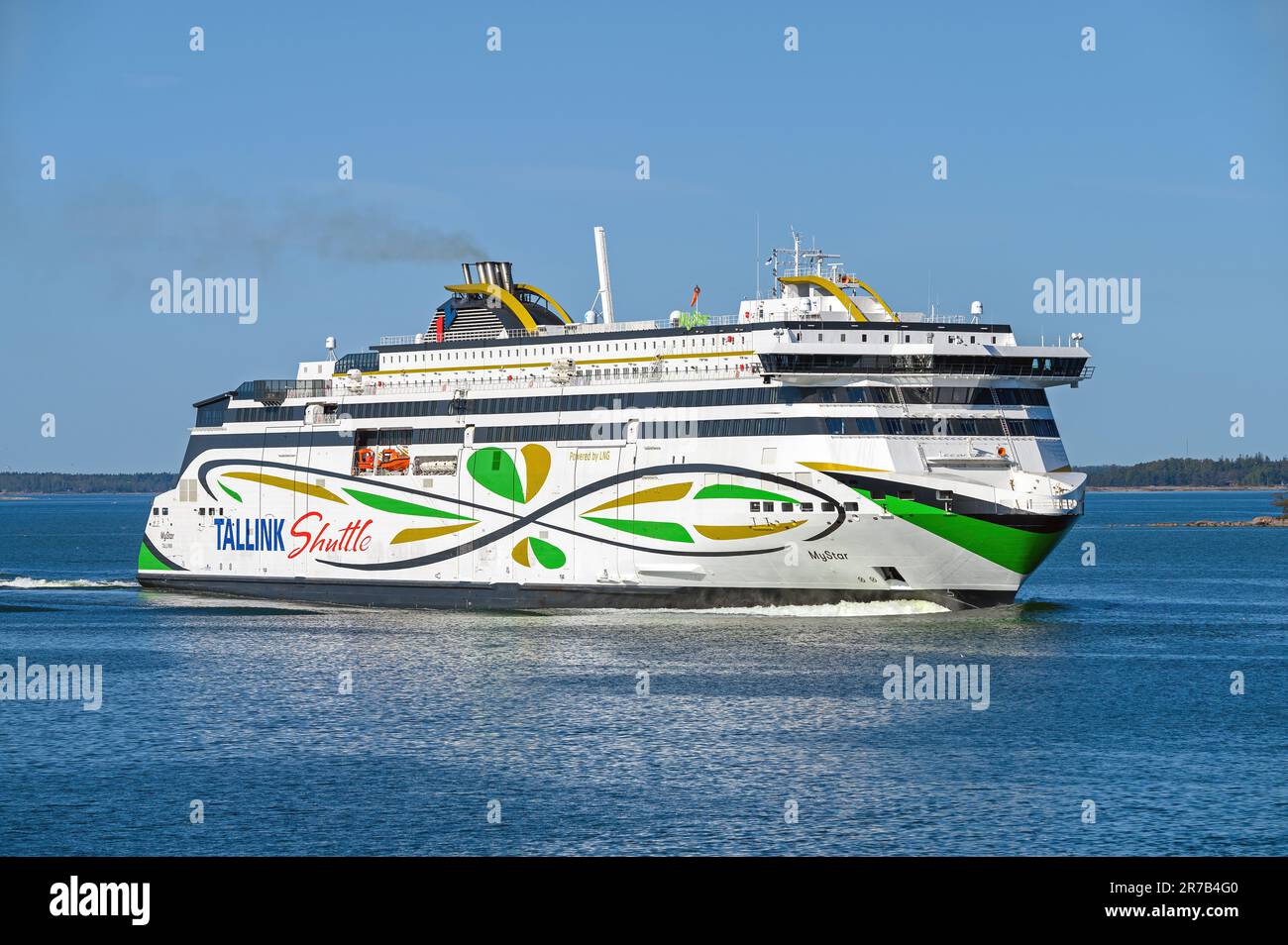 MyStar is an LNG-powered ferry operated by the Estonia ferry company ...