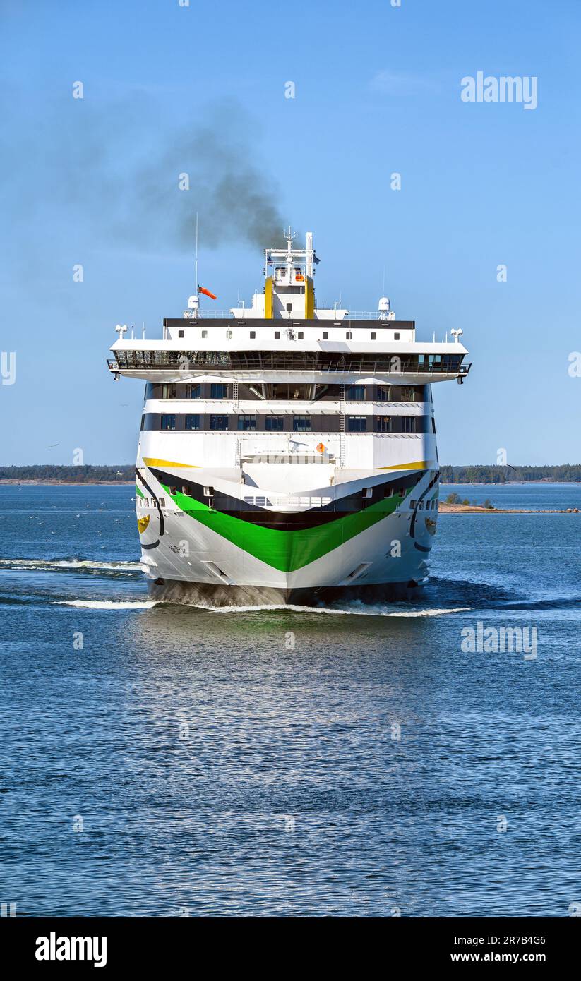 MyStar is an LNG-powered ferry operated by the Estonia ferry company ...