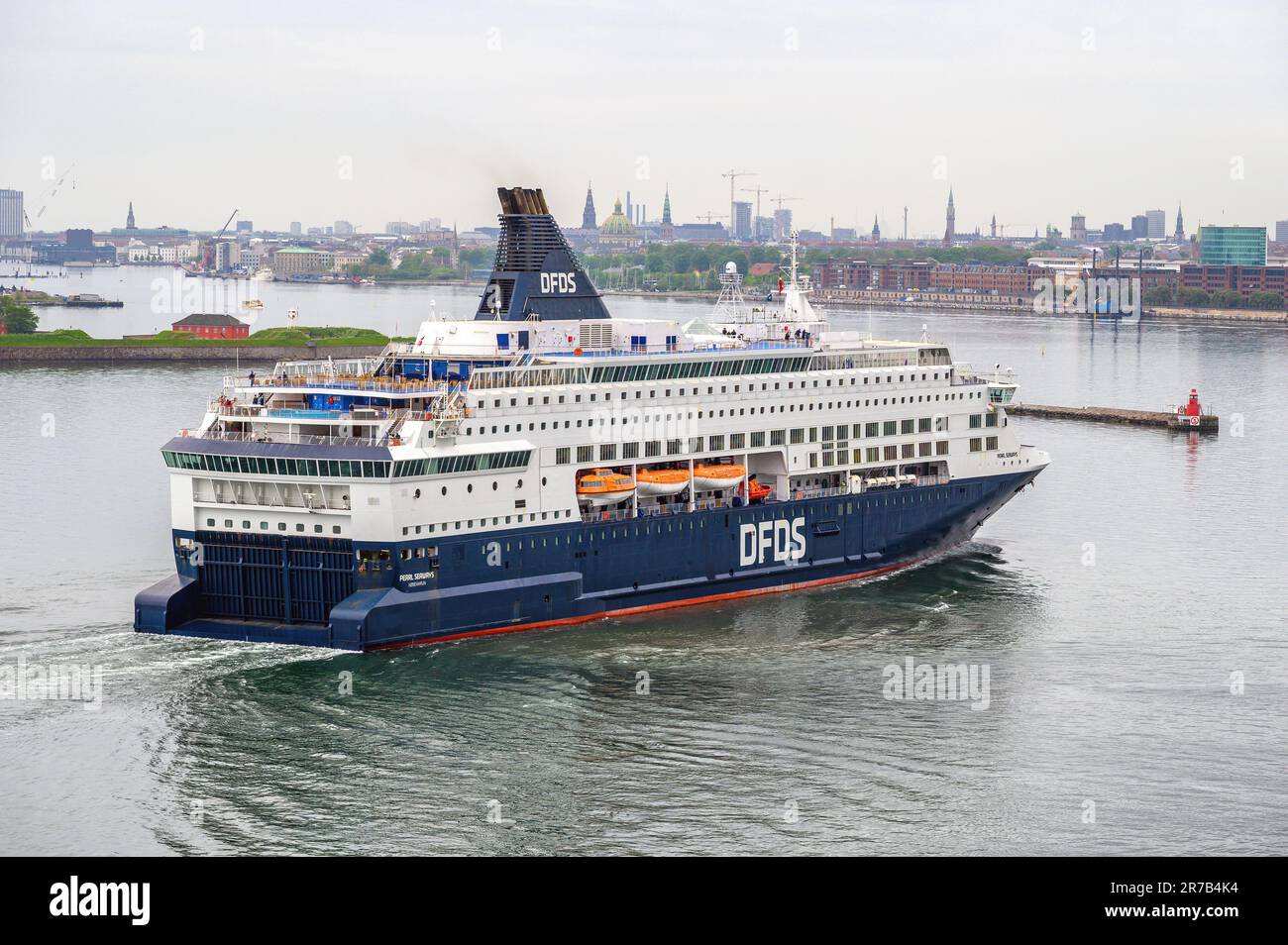 Pearl Seaways is a cruise ferry operated by the Danish shipping company ...