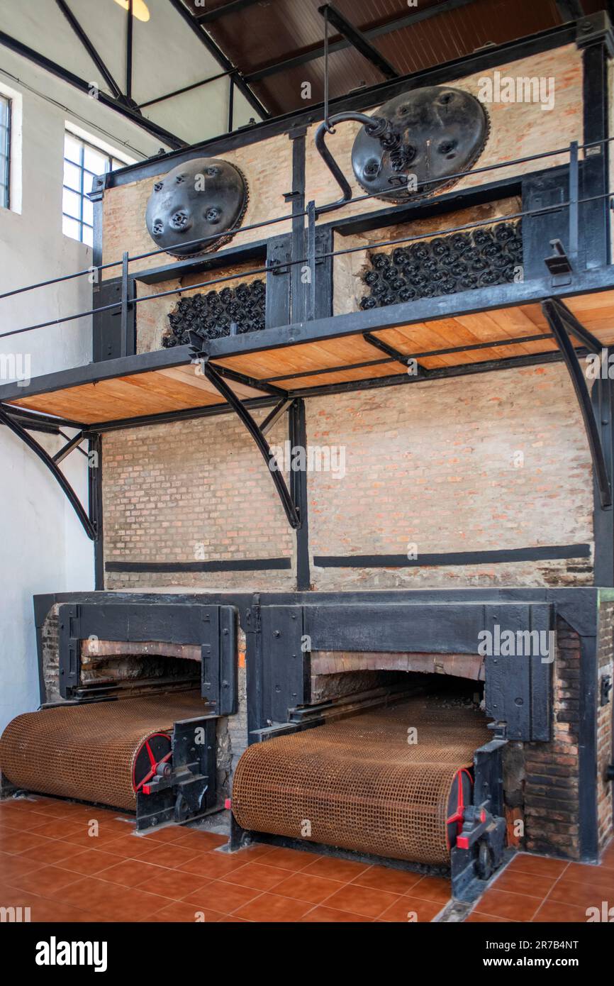 Extraction well in Utrillas Mining and Railway Theme Park, Utrillas ...