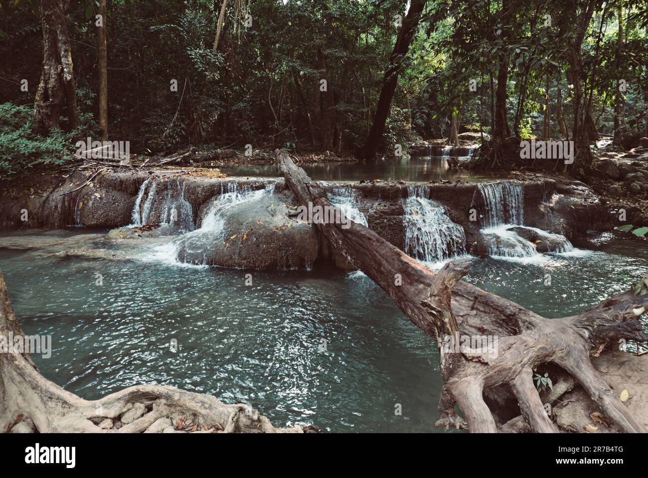 Ton nga chang waterfall hi-res stock photography and images - Alamy