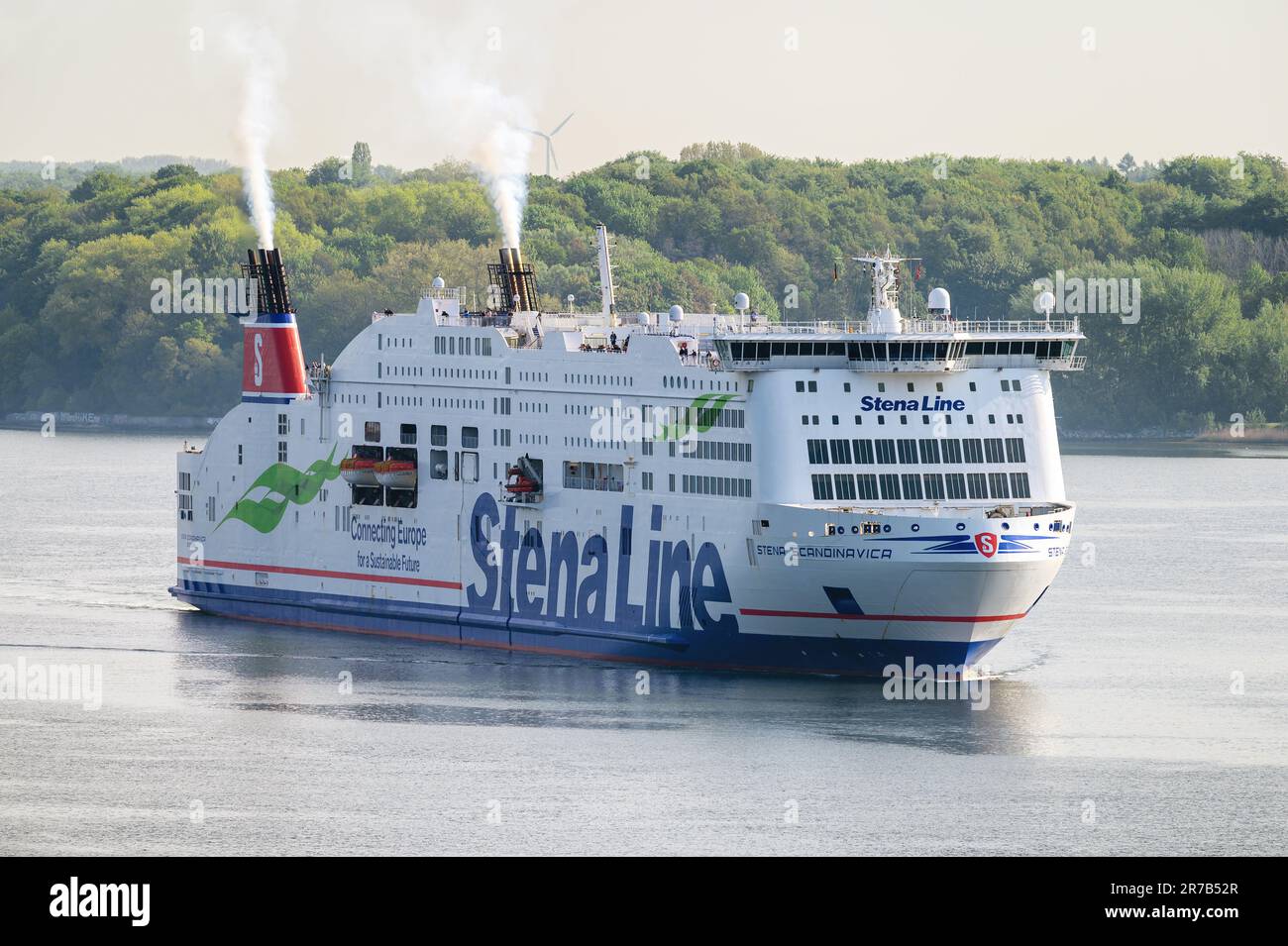 Stena Scandinavica is a Baltic Sea ferry operated by Stena Line on the ...