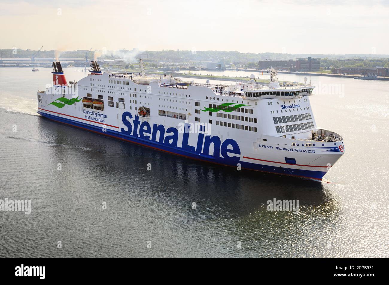 Stena Scandinavica is a Baltic Sea ferry operated by Stena Line on the ...
