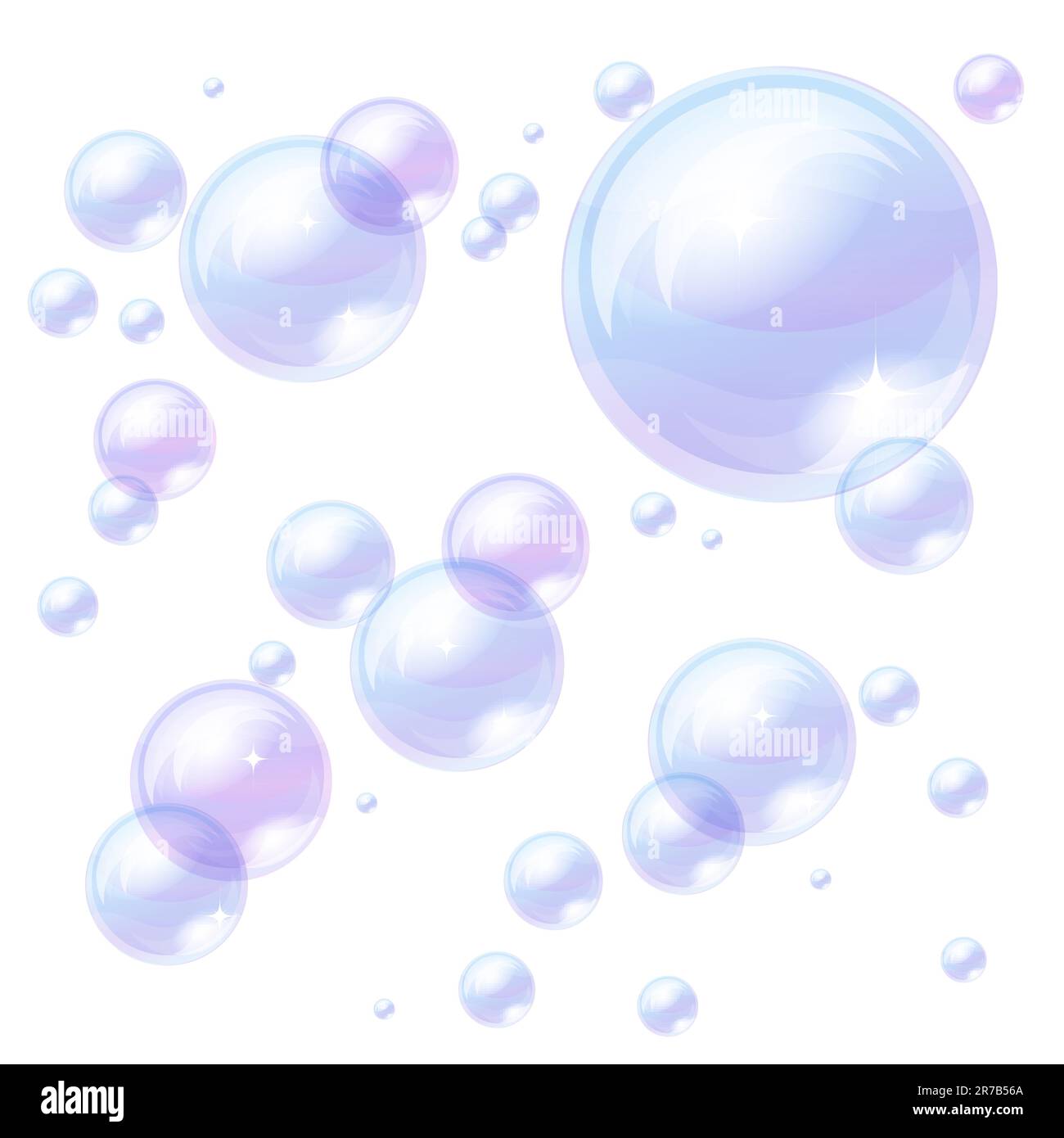 Soap suds foam bubbles Stock Vector Images - Alamy