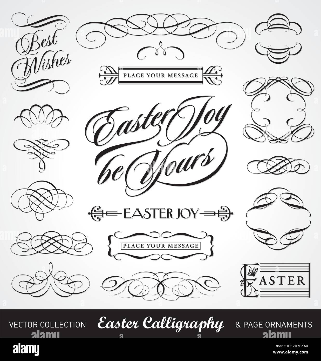 Calligraphy set hi-res stock photography and images - Alamy