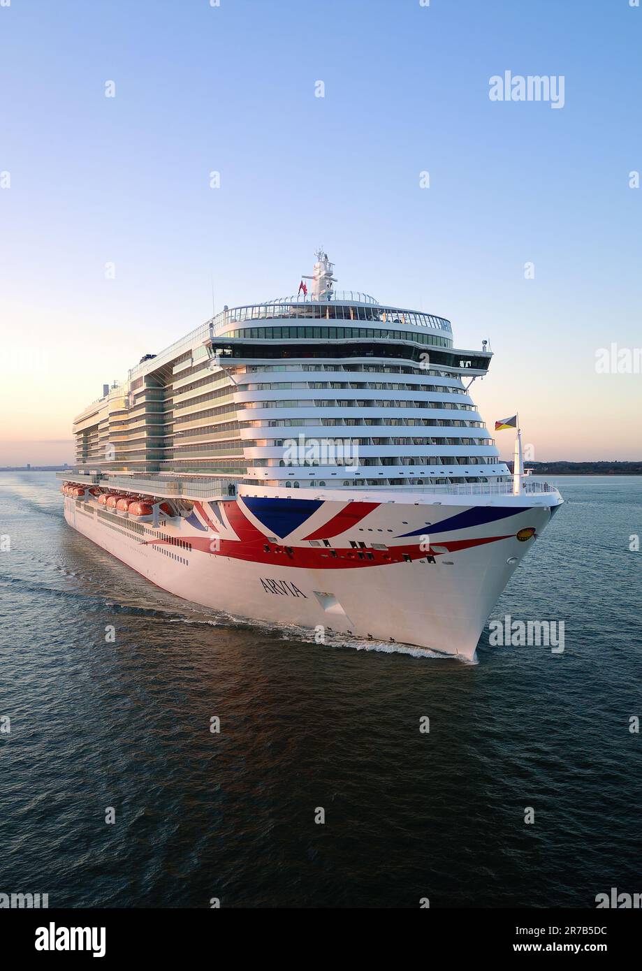 Arvia is an LNG-powered Excel class cruise ship operated by P&O Cruises ...