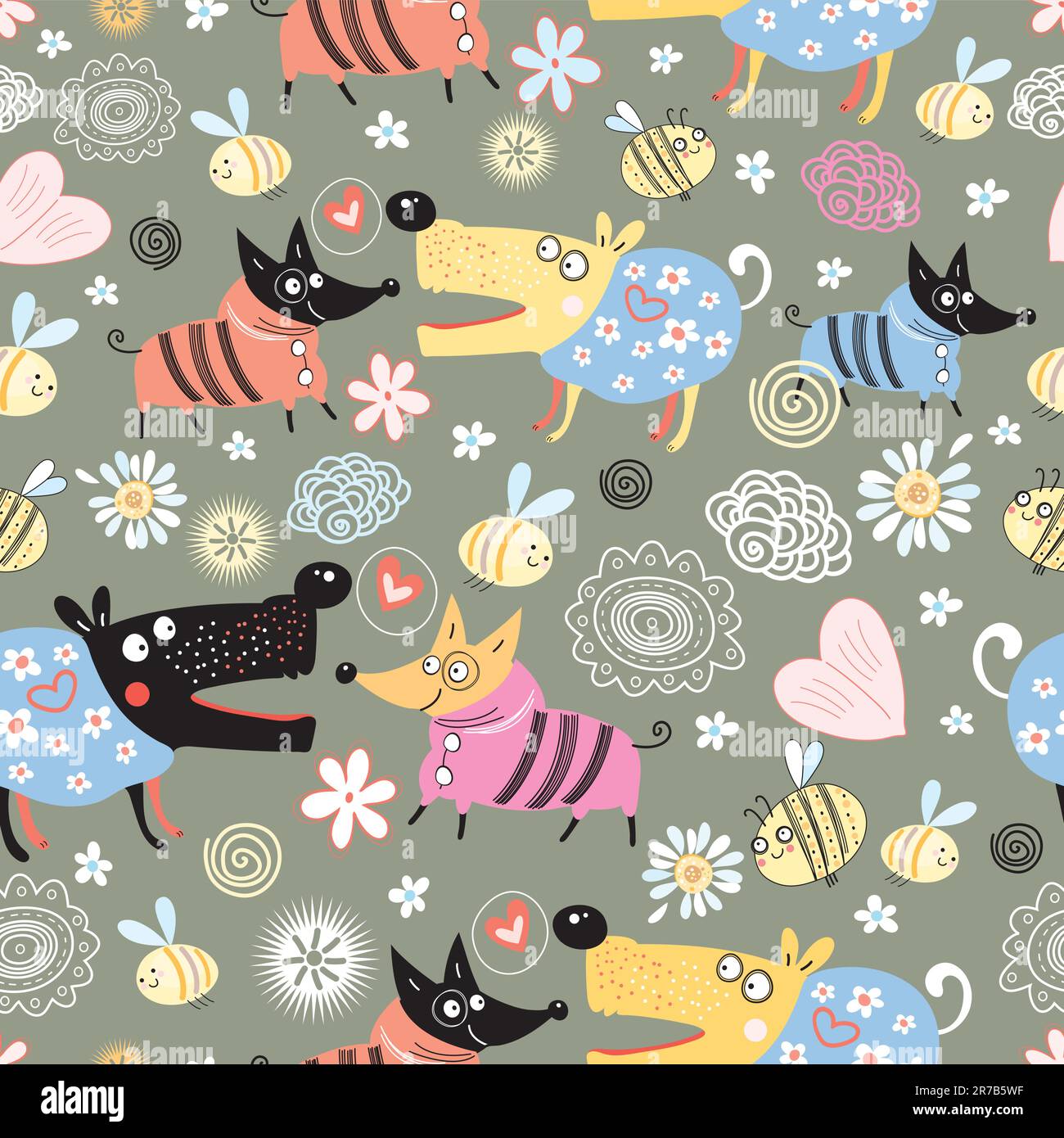 Bee lovers Stock Vector Images - Alamy